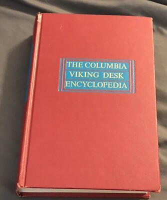 The Columbia Viking Desk Encyclopedia 3rd Edition Volume 2 1968 ...