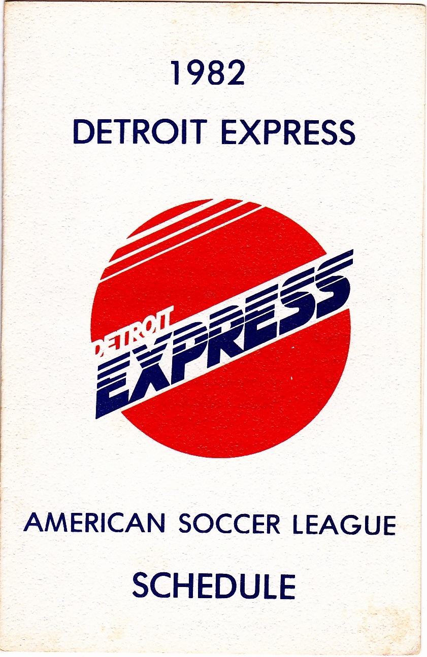 1982 DETROIT EXPRESS SOCCER POCKET SCHEDULE | eBay