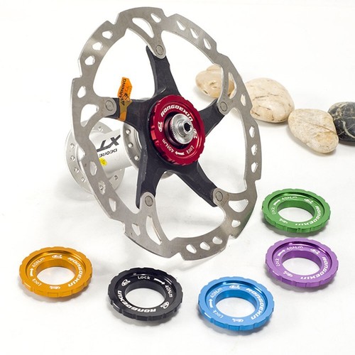 Purple Bike Hub Disc Brake Adapter for Centerlock Rotor Conversion ...