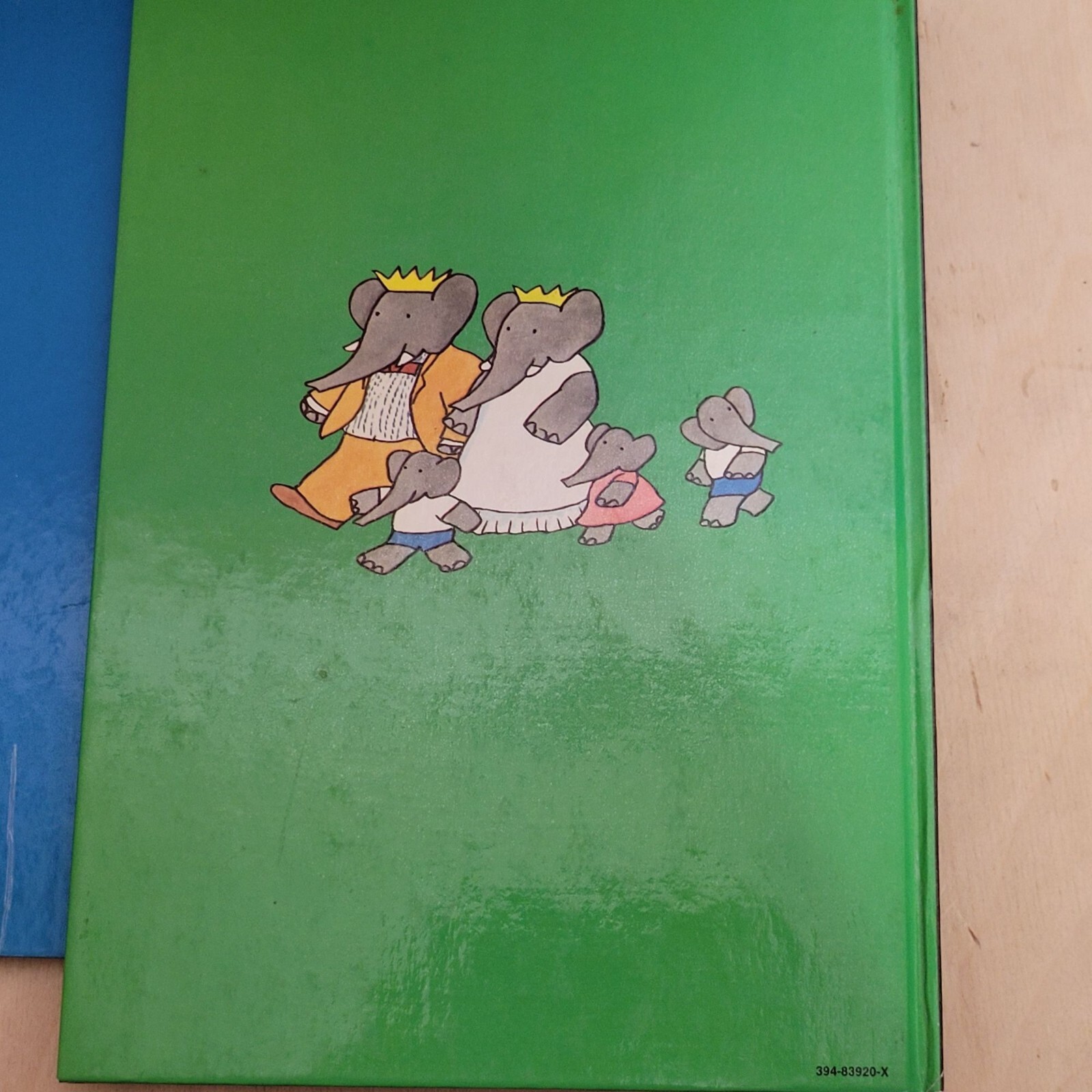 Vintage Babar Hardback Books Set of 2 Jean and Laurent De Brunhoff 1962 ...