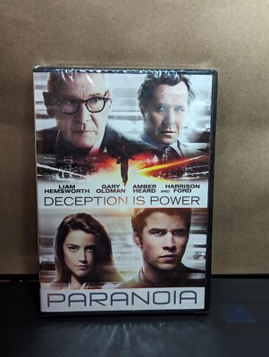 Paranoia (DVD, 2013, Widescreen) New & Sealed! Harrison Ford Gary ...