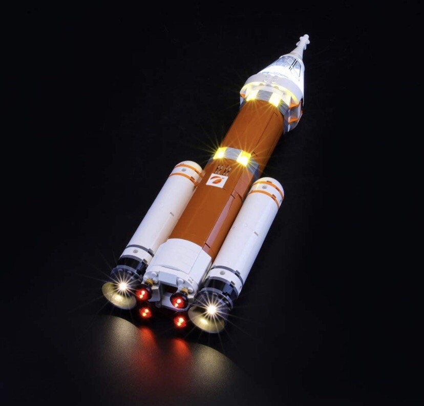 Briksmax LED Light Kit for Deep Space Rocket and Launch Control 60228 ...