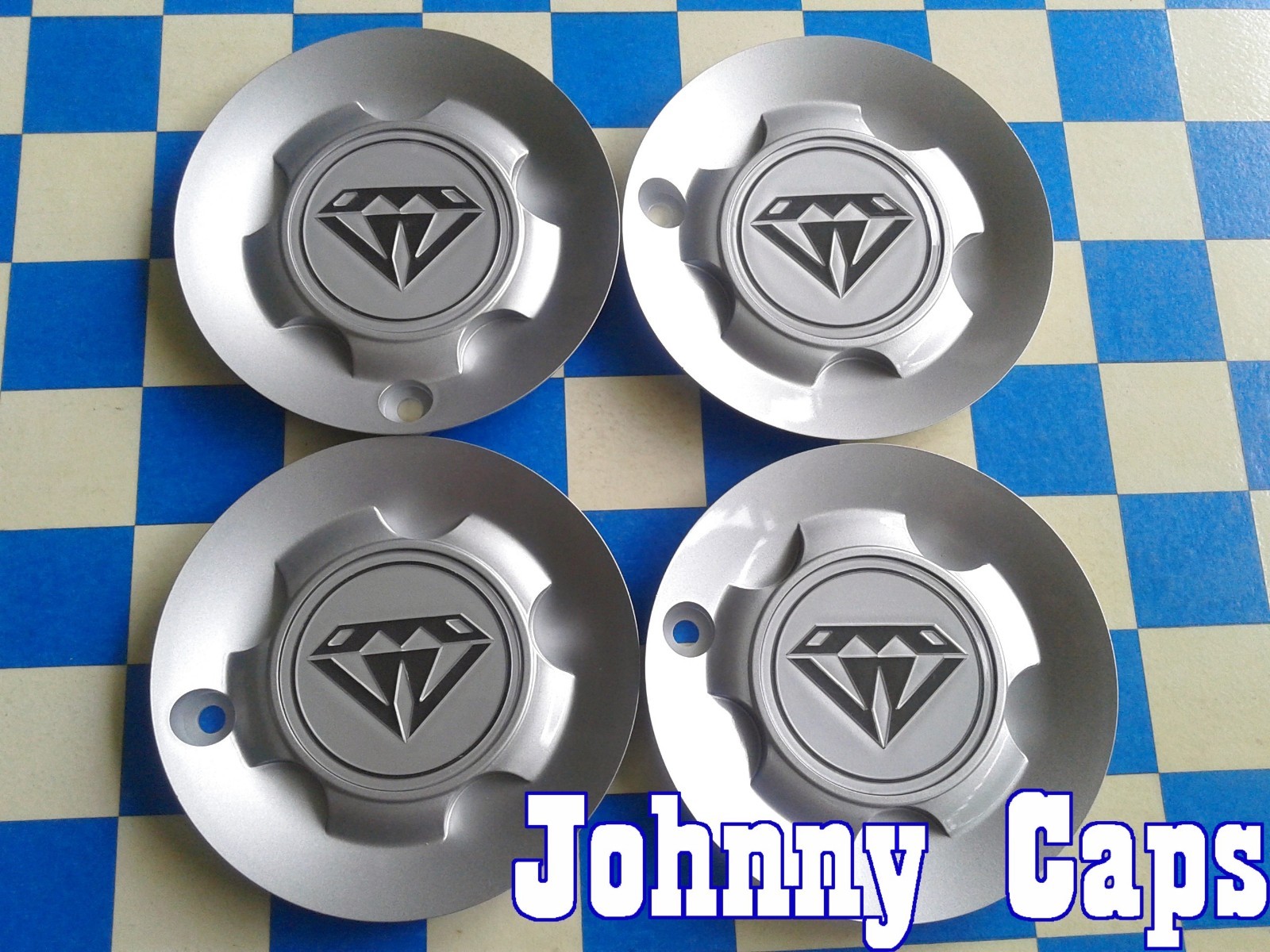 AZEV Wheels SILVER Center Caps # N/A. BLANK. Custom Wheel Center Caps ...