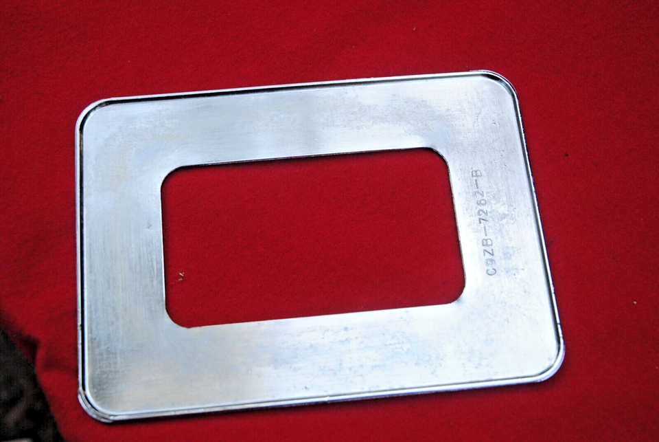 69 MUSTANG NOS FORD 4 SPEED SHIFT BOOT BEZEL C9ZZ 7262 A CORRECT ...