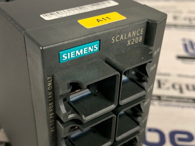 Siemens Scalance X208 Industrial Ethernet Switch - 6GK5208-0BA10-2AA3 w ...