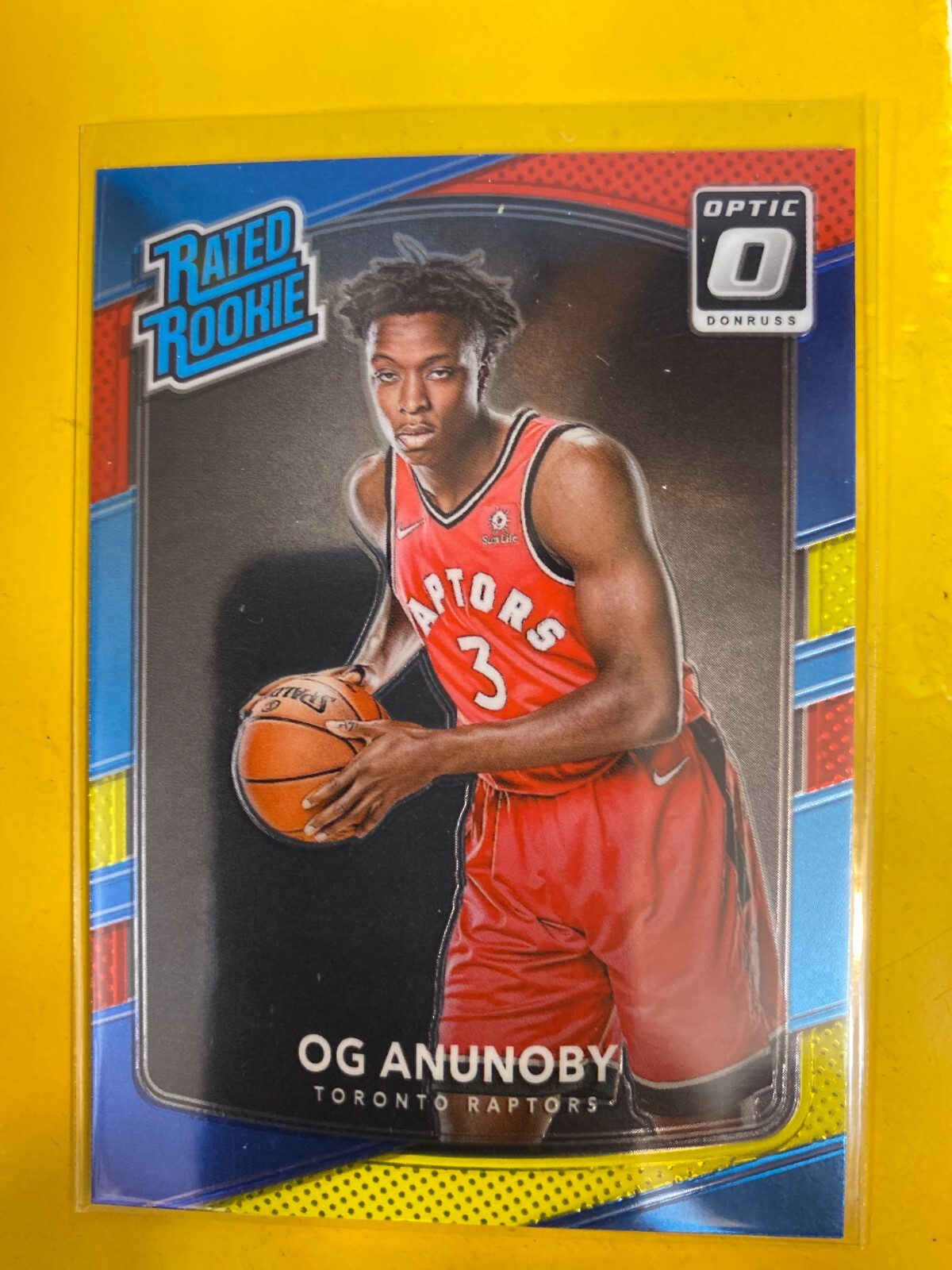 RS0940 2017-18 Donruss Optic Mega Box Rated Rookie Red Yellow #178 OG ...
