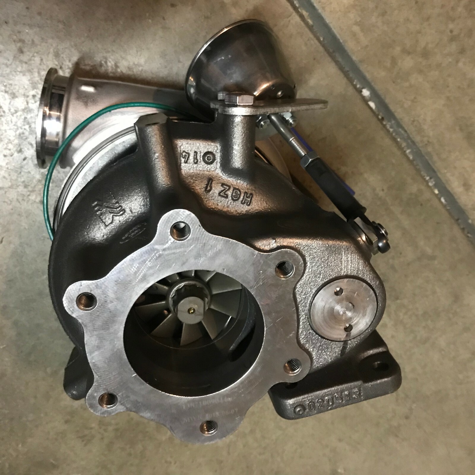 detroit diesel dd13 turbocharger B3G p/n A4710965999 & 13879880050 | eBay