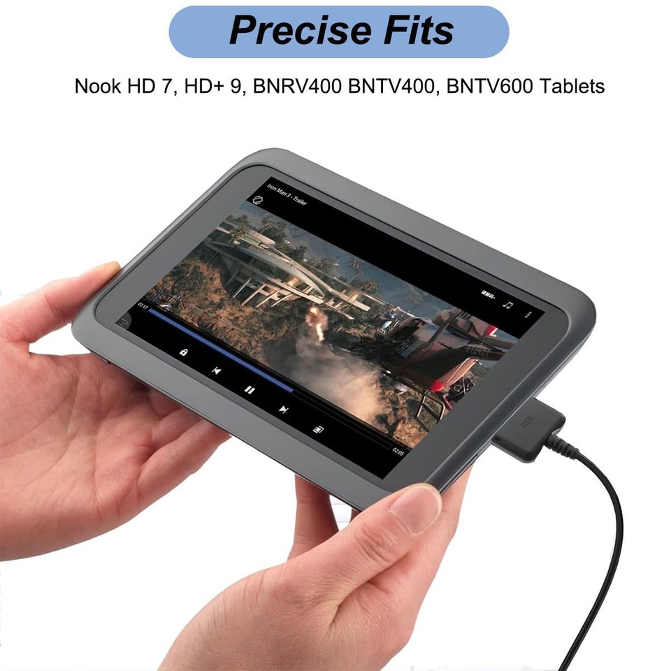 Charger for Nook , USB Charging Data Cable Cord for Barnes & Noble Nook ...