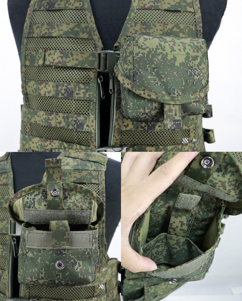 Tactical Russian EMR 6sh117 Vest PKM Carrying Gear Set | eBay
