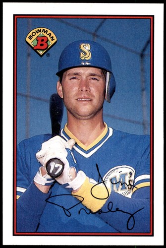Jim Presley Seattle Mariners 1989 Bowman Baseball Card #214 | eBay