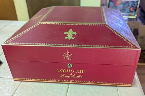 Empty Louis XIII De Remy Martin Grande Champagne Cognac Wooden Box | eBay