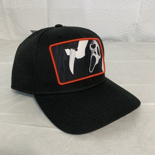Scream Ghostface Snapback Cap Black Hat Brand New with Tags Bioworld ...