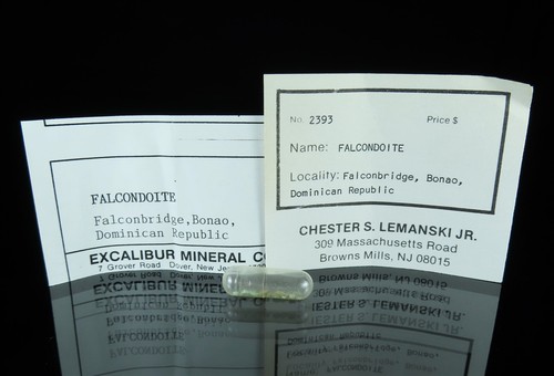 FALCONDOITE specimen * Falconbridge, Dominican Republic, Ex. Chet ...