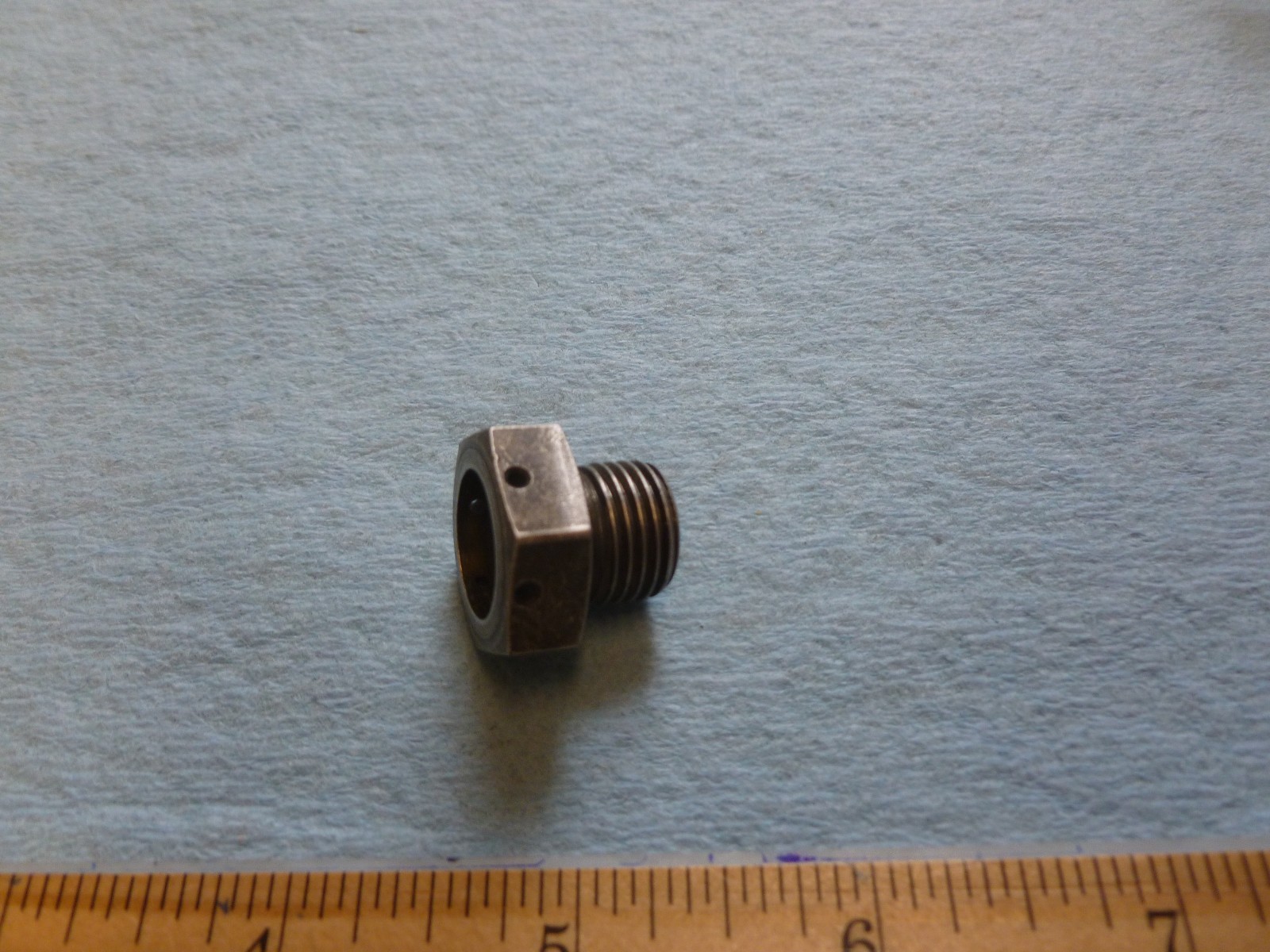 STEEL BLEEDER PLUG 9/16 x 18 p/n AN814-6 AIRCRAFT | eBay