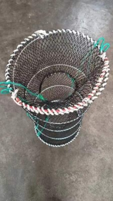 Scottish Crab Lobster Crayfish Bait collapsible creel pot trap - ready ...