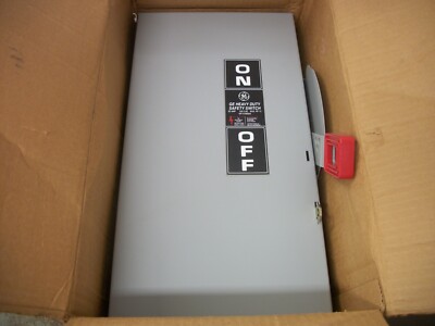 GE DISCONNECT TYPE 1 TH3222 60AMP 240VOLT 2POLE FUSIBLE NIB | eBay