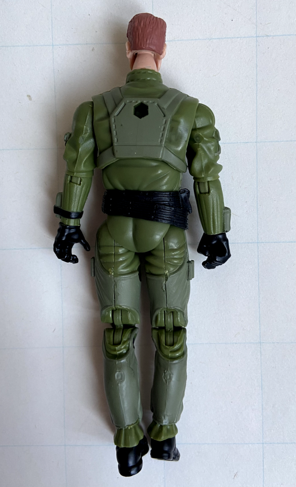 2008 GI JOE CAPT. ACE v2 GI Joe Pilot 4" Action Figure with Stand ...