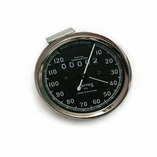 Replica Smiths Speedometer Speedo 0 - 120 Mph For NORTON BULLET BSA ...
