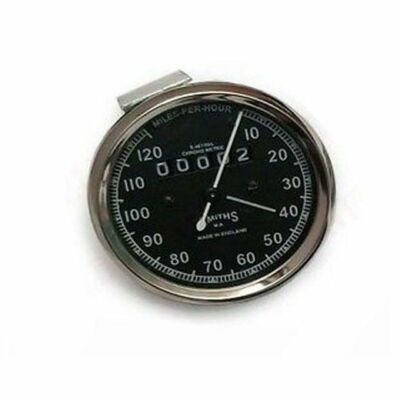 Replica Smiths Speedometer Speedo 0 - 120 Mph For NORTON BULLET BSA ...