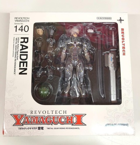 Revoltech Yamaguchi METAL GEAR RISING REVENGEANCE RAIDEN Figure No.140 ...