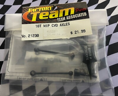 TEAM ASSOCIATED RC18T MIP CVD AXLES 21230 | eBay
