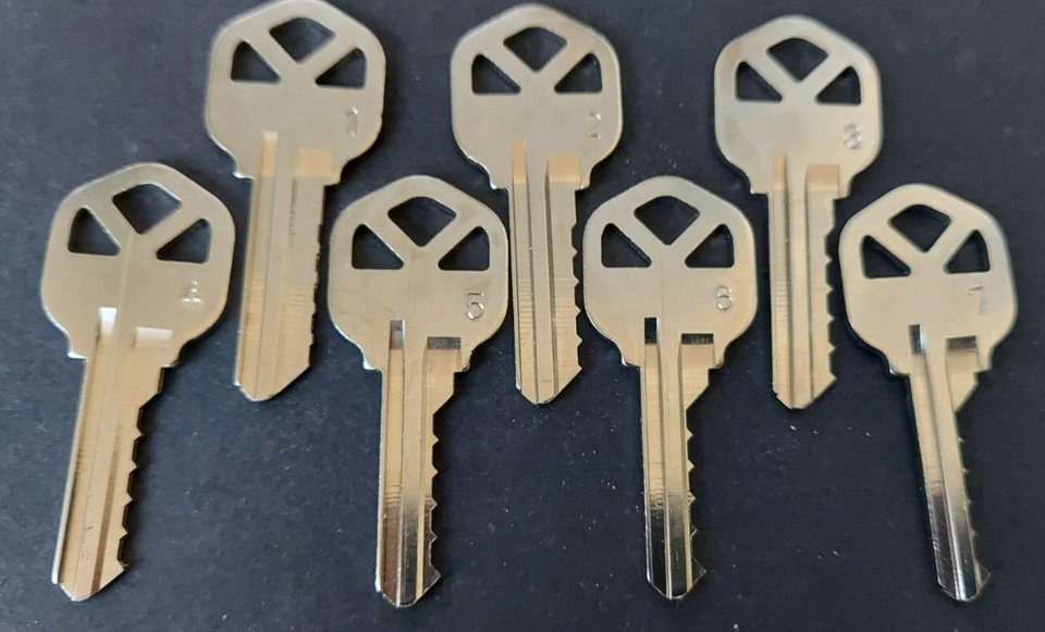 Locksmith Tools - Kwikset 5 Pin Depth & Space Keys | eBay