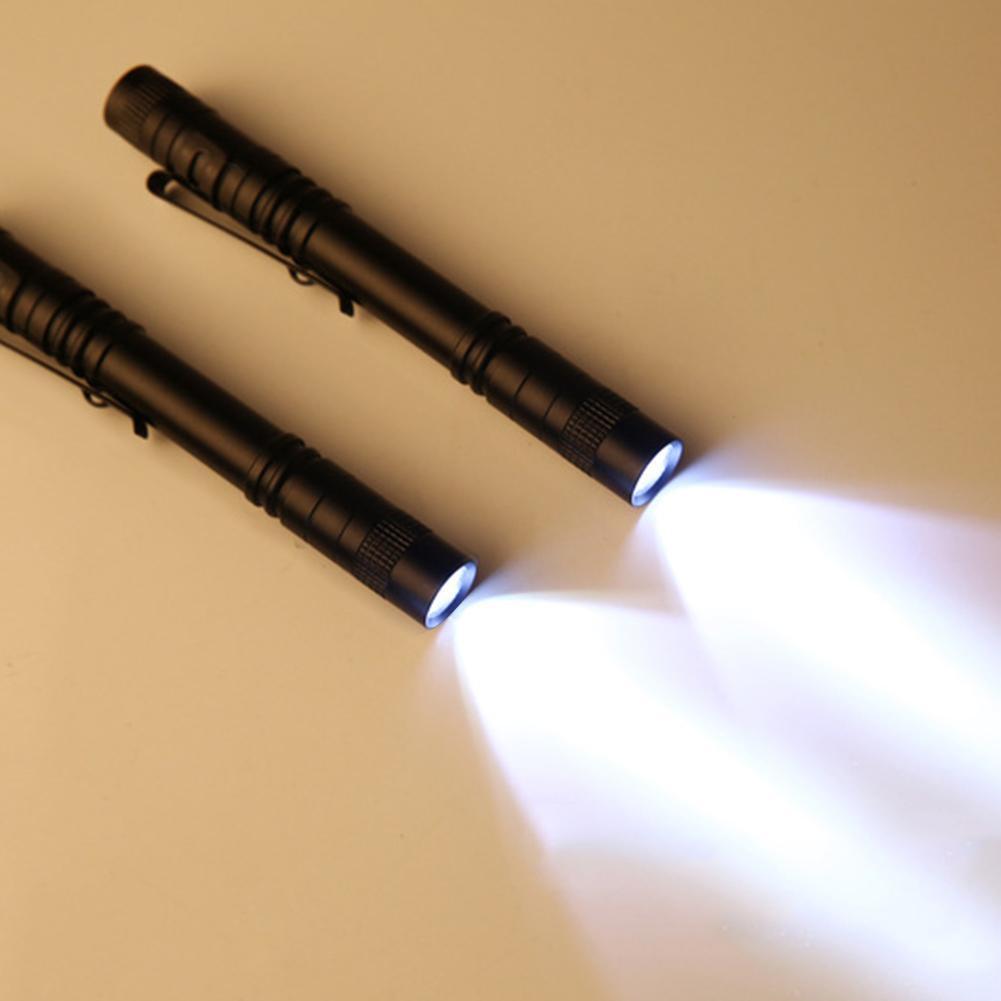Mini Pen Light XPE R3 Torch Waterproof Clip Pocket Outdoor LED ...