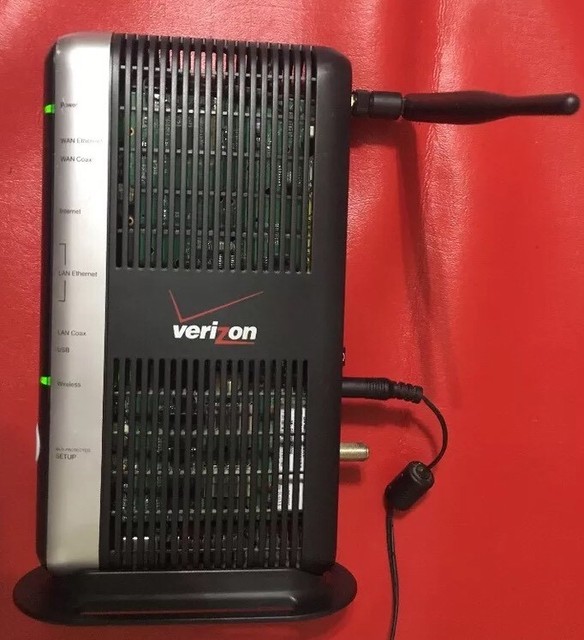 Actiontec Verizon FIOS Mi424wr Rev F Wireless Router Modem for sale ...