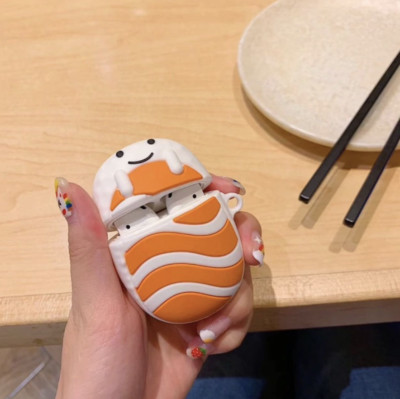 Sushi Salmon Orange Japanese Cute Airpods Case for Airpods 1/2 | eBay