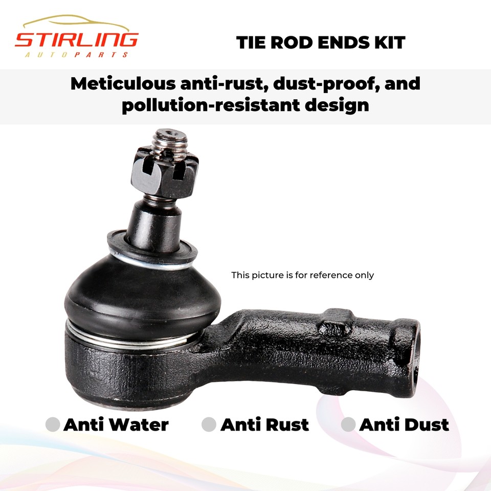 Stirling 4PCs Front Inner Outer Tie Rod Ends kit for Subaru Forester ...
