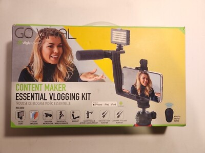 Go Viral Digipower Content Maker Essential Vlogging Kit - Free Shipping ...