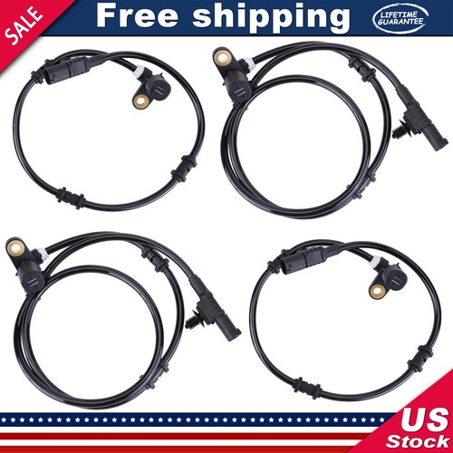 ABS SPEED SENSOR SET FOR 98-03 MERCEDES BENZ ML320 FRONT AND REAR LEFT ...
