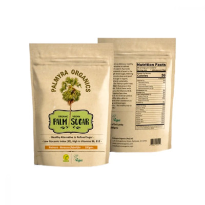 Organic Palmyra Palm Sugar Natural Pure Rich in Vitamins B6 & B12 Low ...