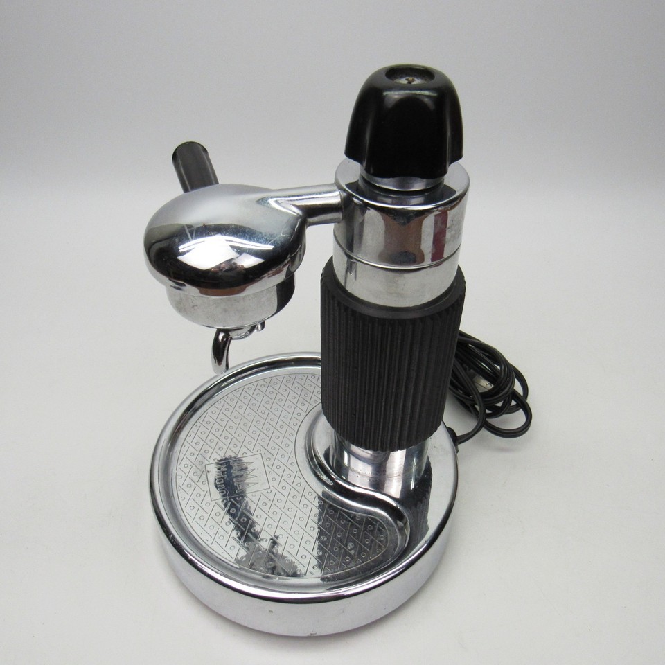 AMA Milano Espresso Maker Electric Italian Coffee Machine Chrome ...