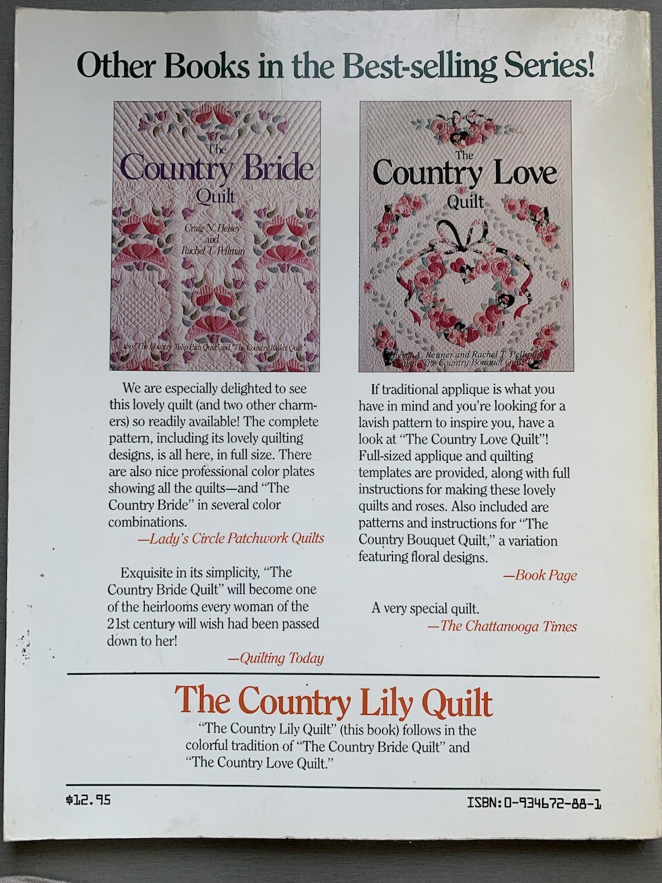 The Country Lily Quilt & 9 Patch Variation | Cheryl Benner & Rachel ...