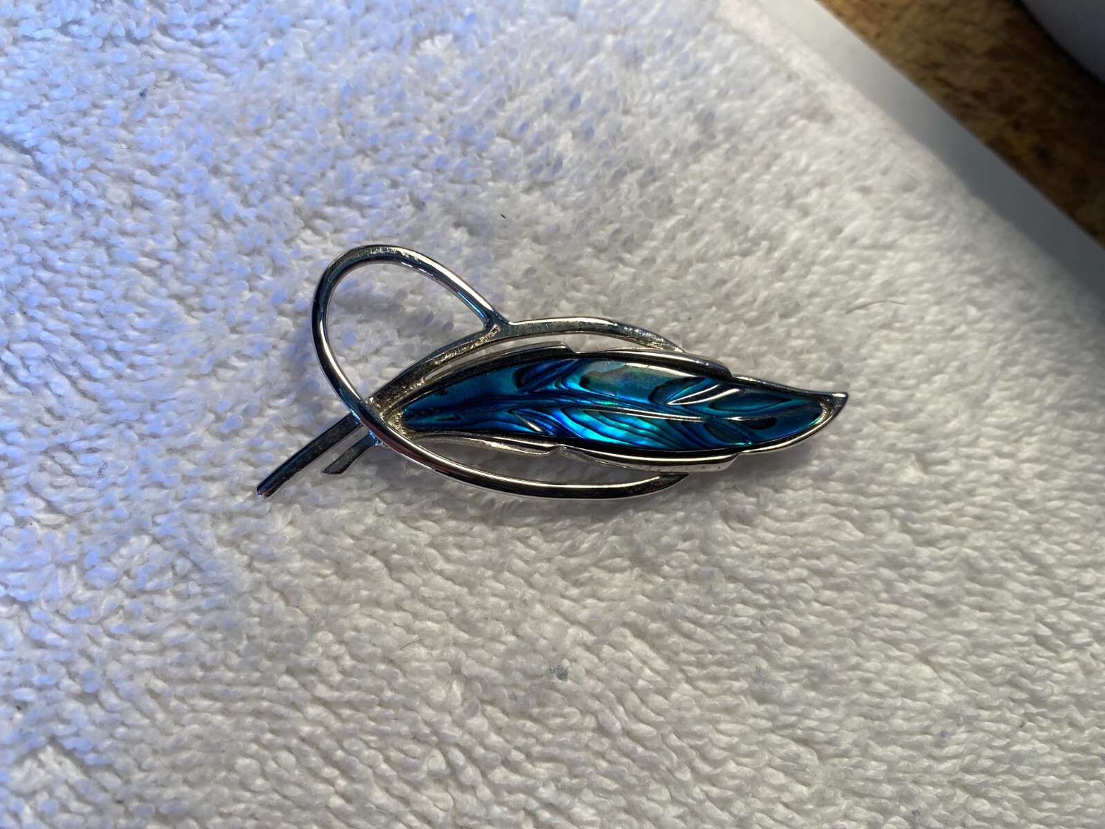 Vintage Ataahua Silver/Blue Pin/Brooch | eBay