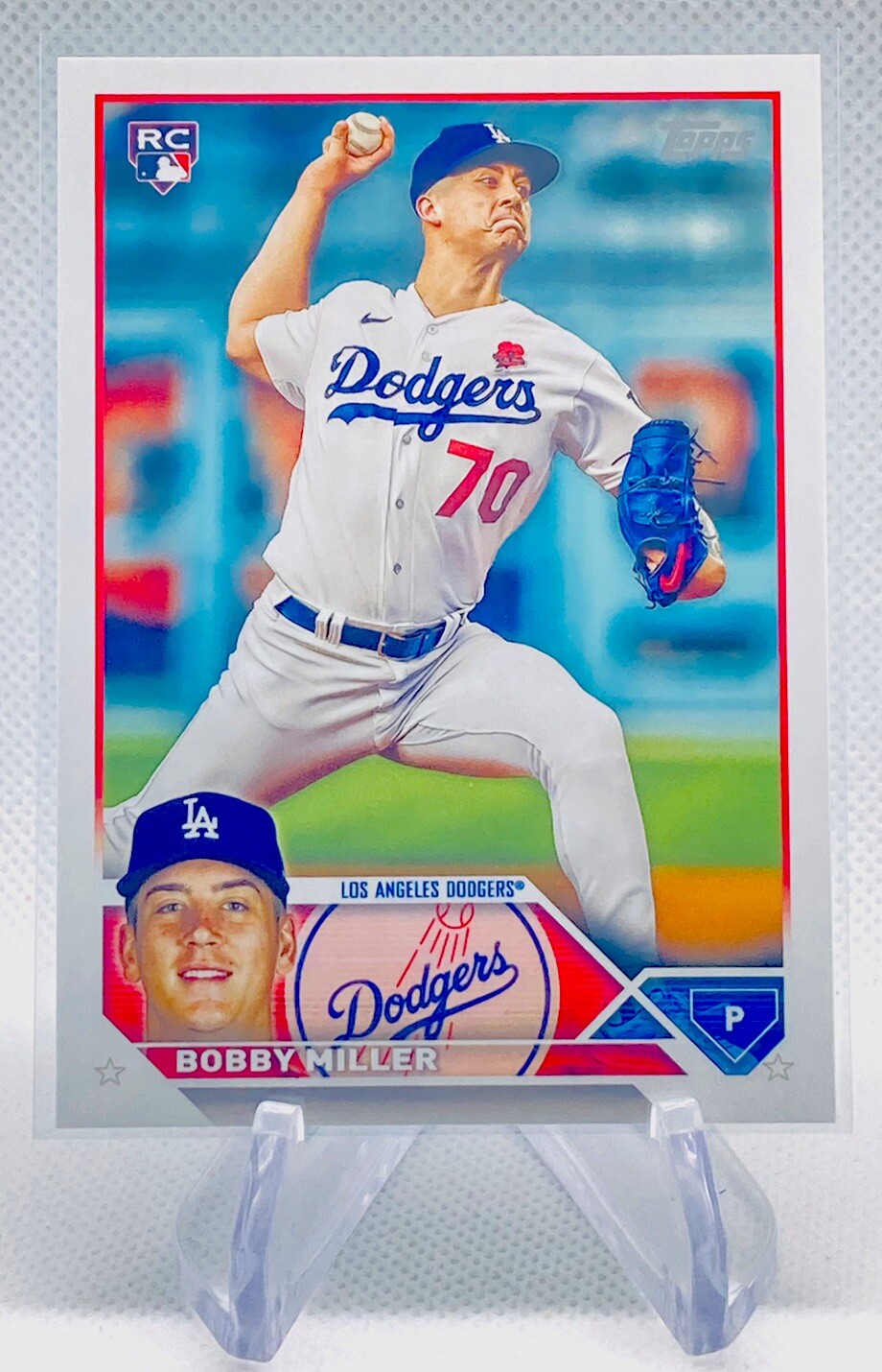 2023 Topps Update Series Bobby Miller Rookie Card #US188 - Los Angeles ...