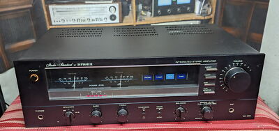 Fisher CA-880 stereo integrated amplifier with analog watt meters | eBay