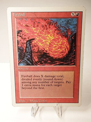 MTG - 3rd Edition - Revised - Fireball - Common - LP+ NM | eBay