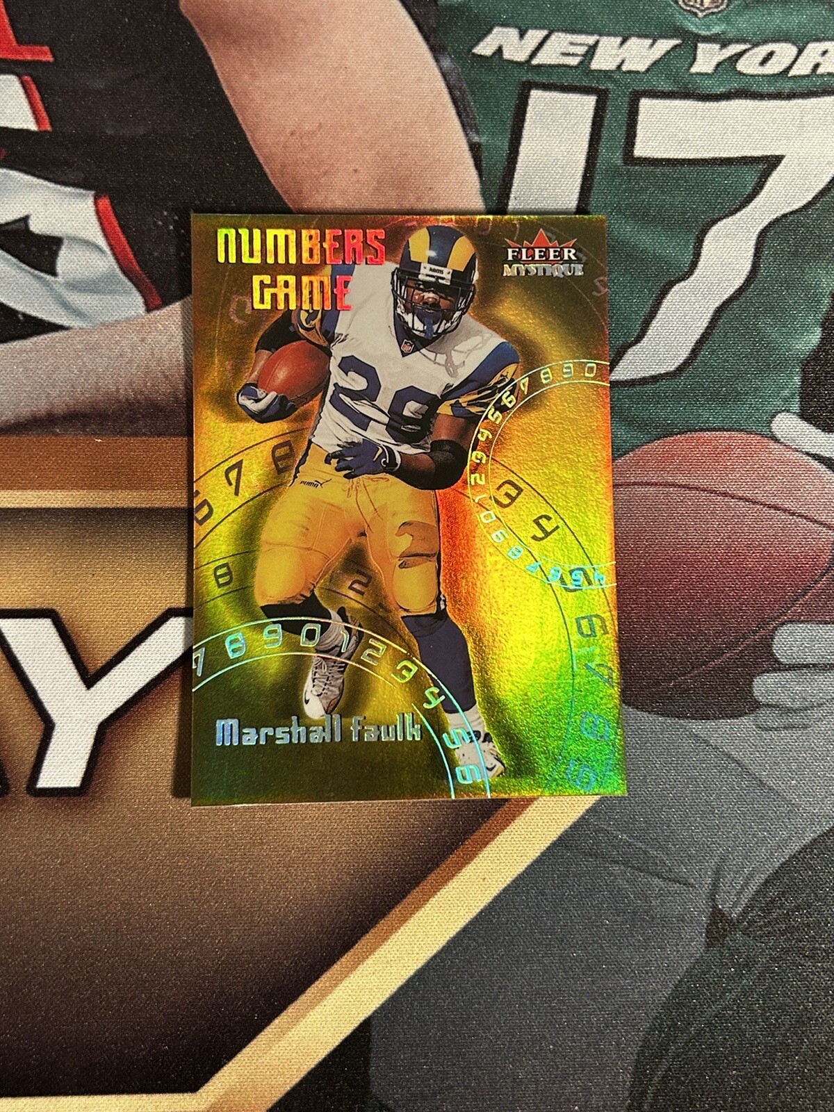 2000 Fleer Mystique Numbers Game St. Louis Rams Football Card #10 ...