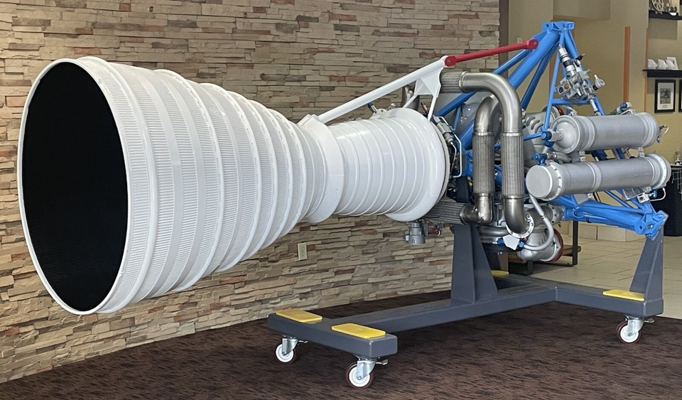 NASA Rocketdyne S3-D Rocket Engine Mercury Program Apollo (PRICE ...