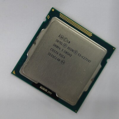 ntel Xeon E3-1275v2 Processor Socket LGA 1155 Integrated graphic 22nm ...
