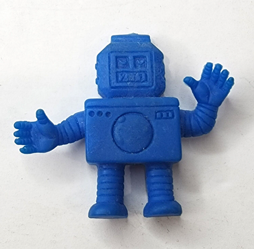 80's M.U.S.C.L.E. Men Kinnikuman Dark Blue Color 2" Watchman Figure ...