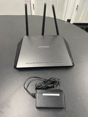 NETGEAR Nighthawk R7000 AC1900 Smart WiFi Router W/ Adapter | eBay