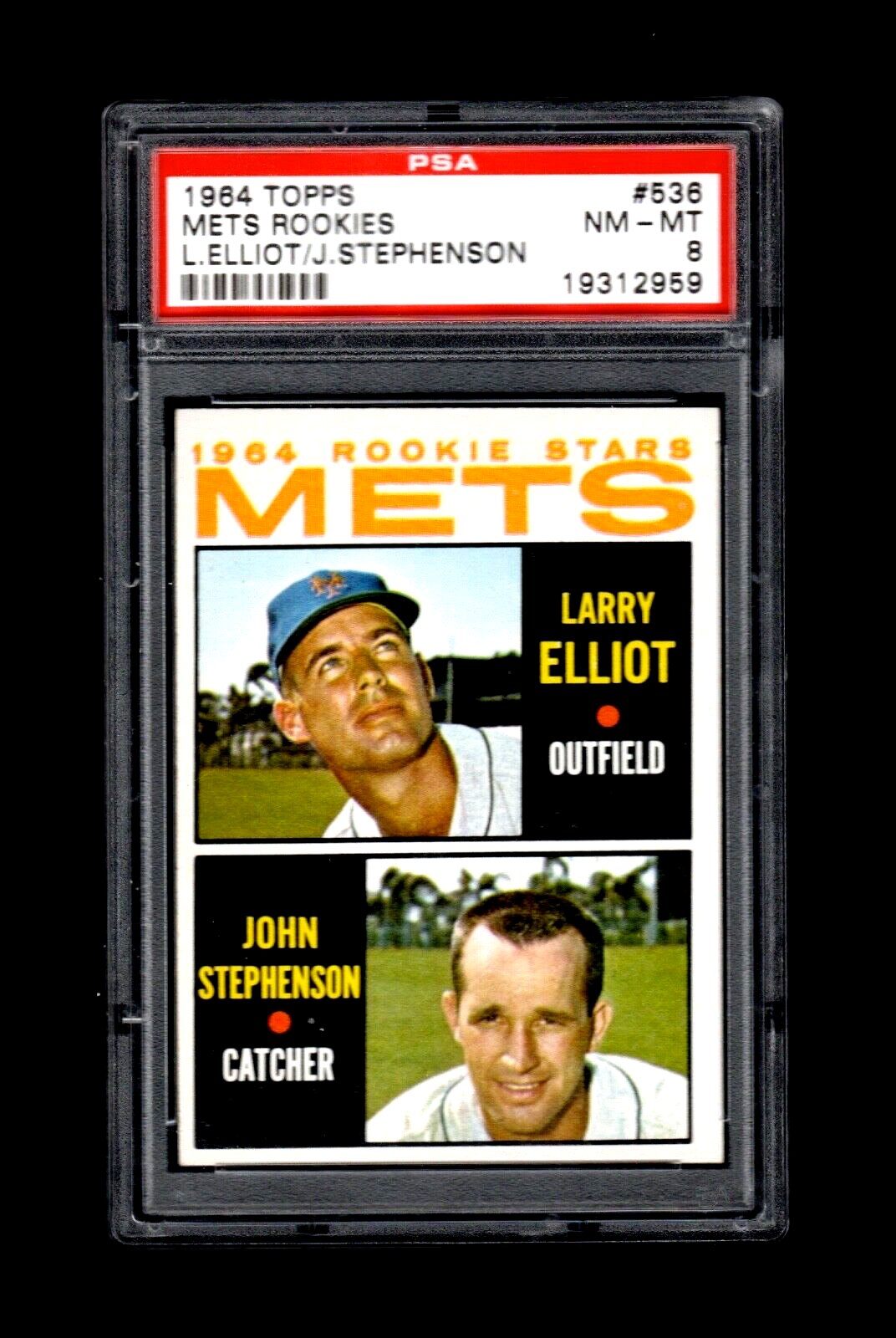 1964 Topps - High # #536 Larry Elliot, John Stephenson (RC) for sale ...