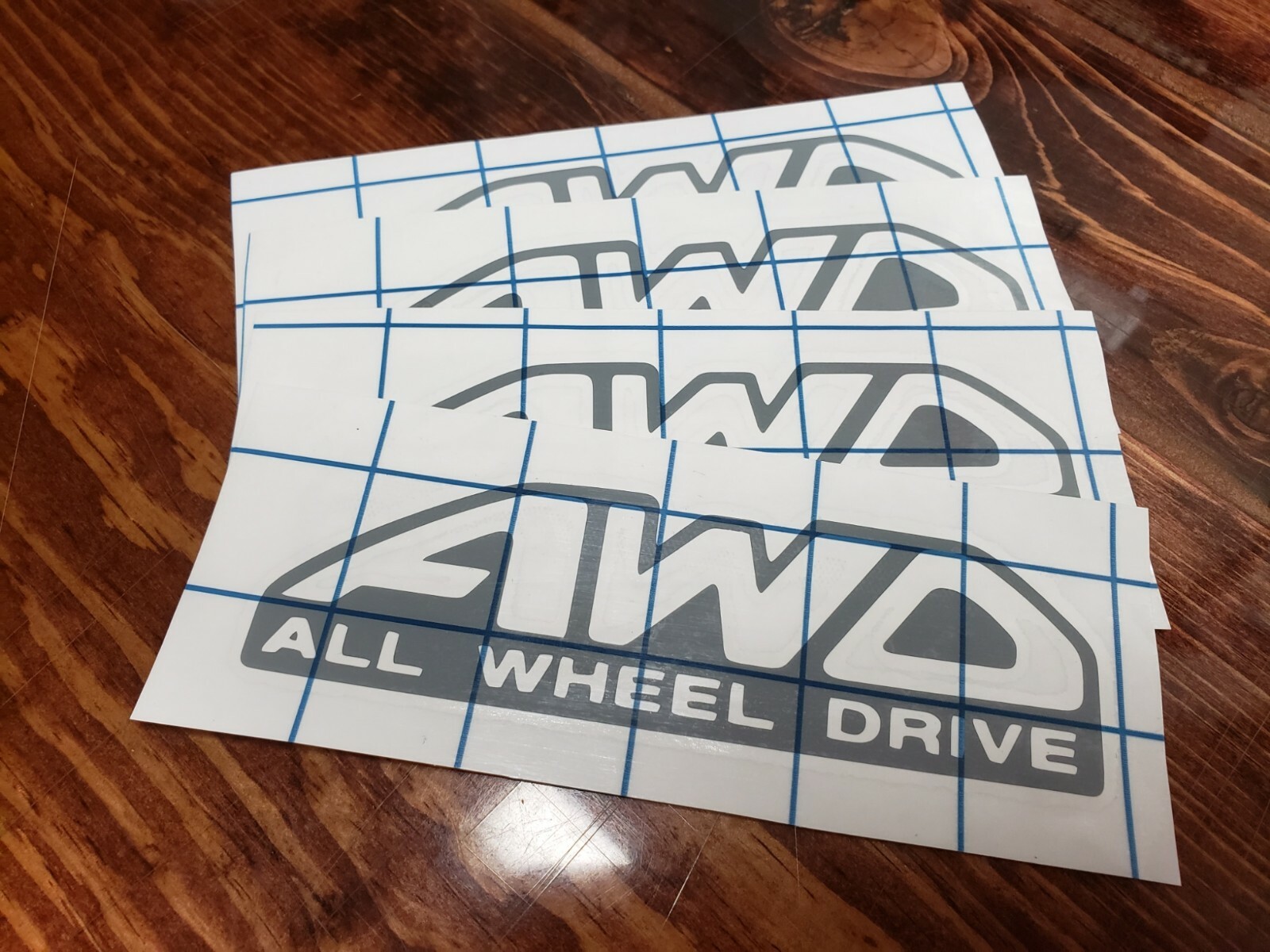 All Wheel Drive Sticker Decal FOR JDM AWD Subaru Mitsubishi Evo STI WRX ...