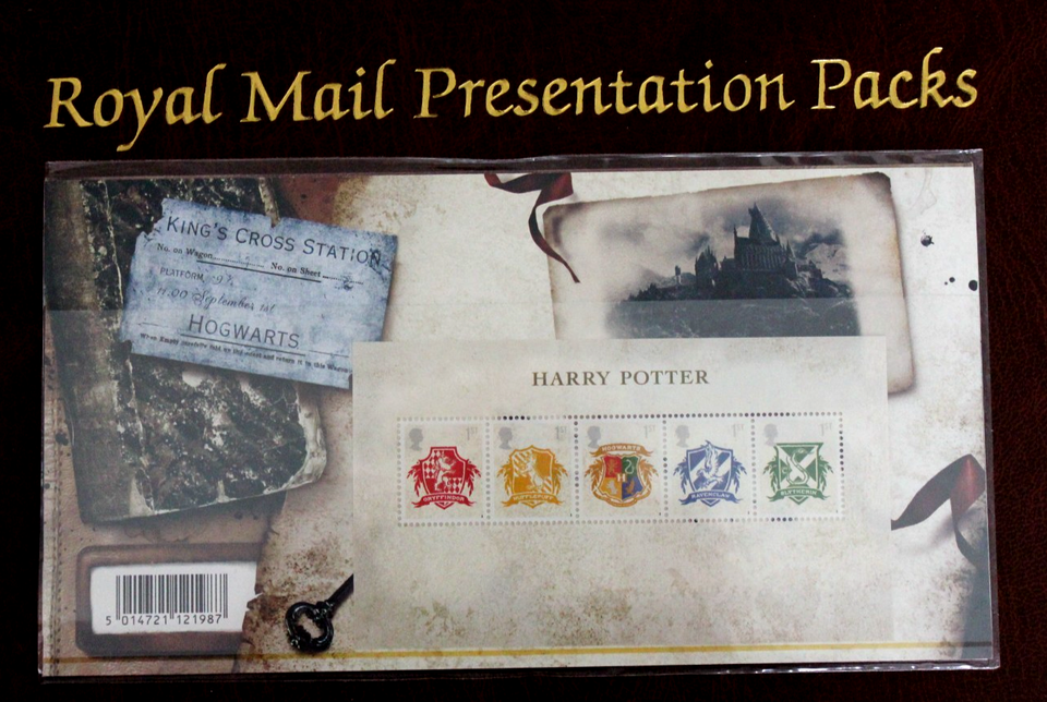 Harry Potter Royal Mail Presentation Stamps Mint Condition | eBay UK