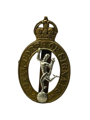 Military Cap Badge - Royal Corps Of Signals | eBay UK