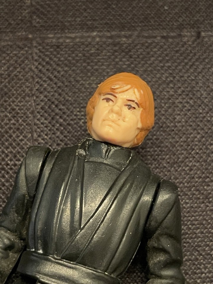 Star Wars Vintage 1983 Luke Skywalker Jedi MOLDED FACE Original Kenner ...