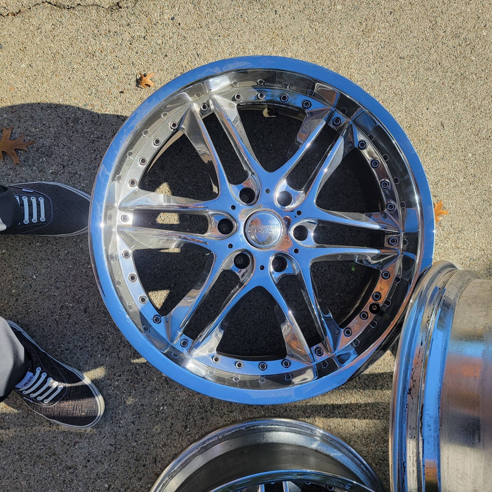 Akuza 381 Blade Chrome Wheels Rims + Caps 20" 6x127 HB77 ET+35 | One ...